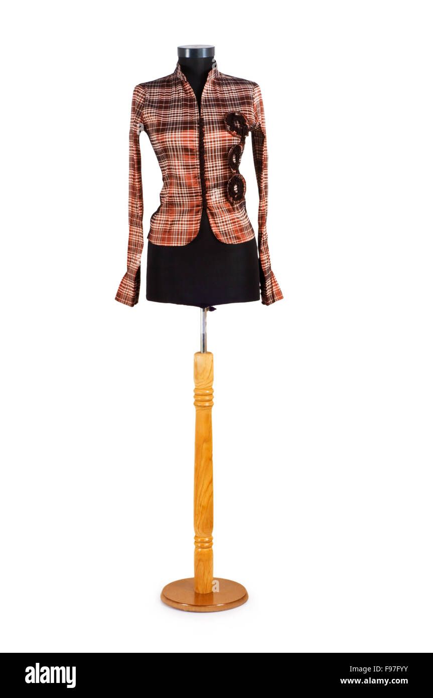Stylish jacket isolated on the white background Stock Photo - Alamy