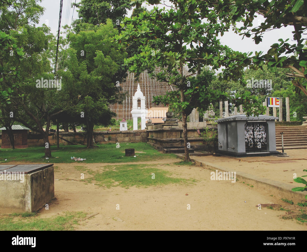 Built Structures In Park Stock Photo - Alamy