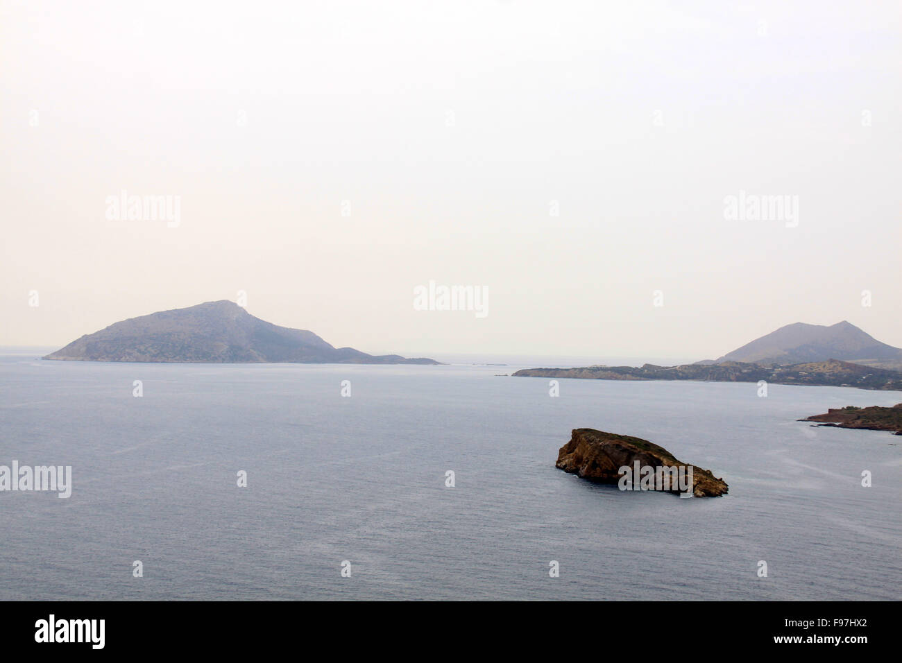 beautiful Greek landscape Stock Photo - Alamy