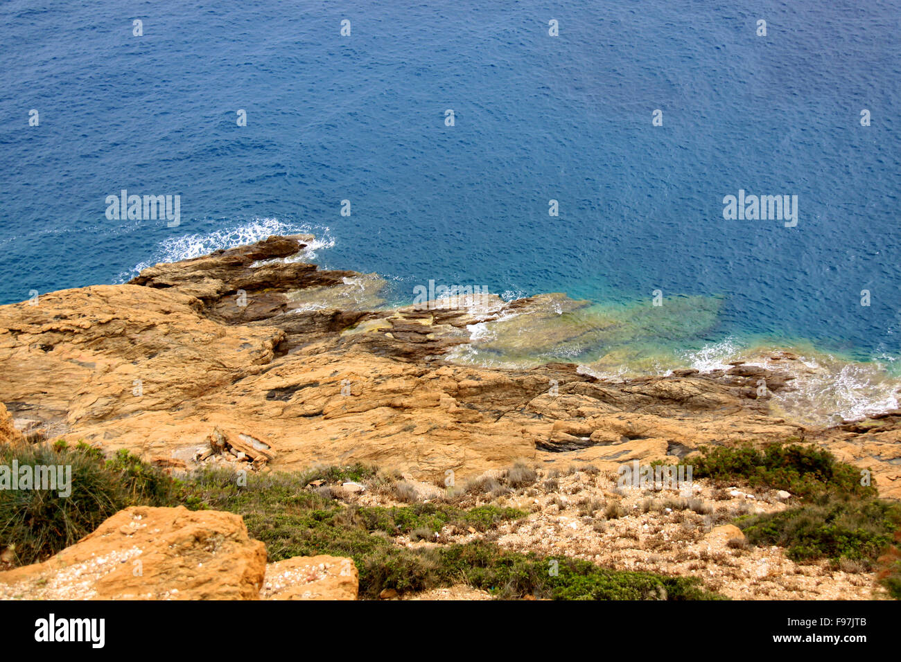 beautiful Greek landscape Stock Photo - Alamy