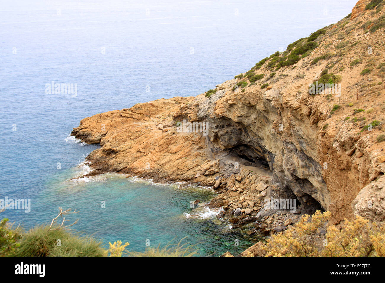 beautiful Greek landscape Stock Photo - Alamy