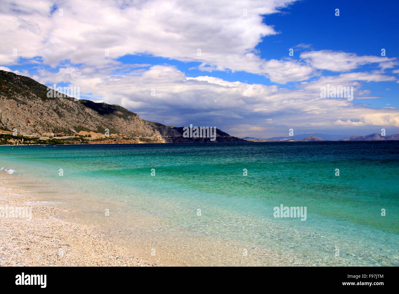 beautiful Greek landscape Stock Photo - Alamy