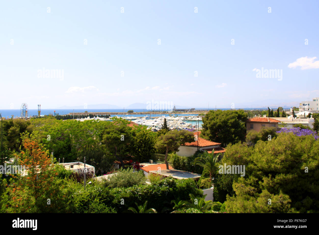 beautiful Greek landscape Stock Photo - Alamy
