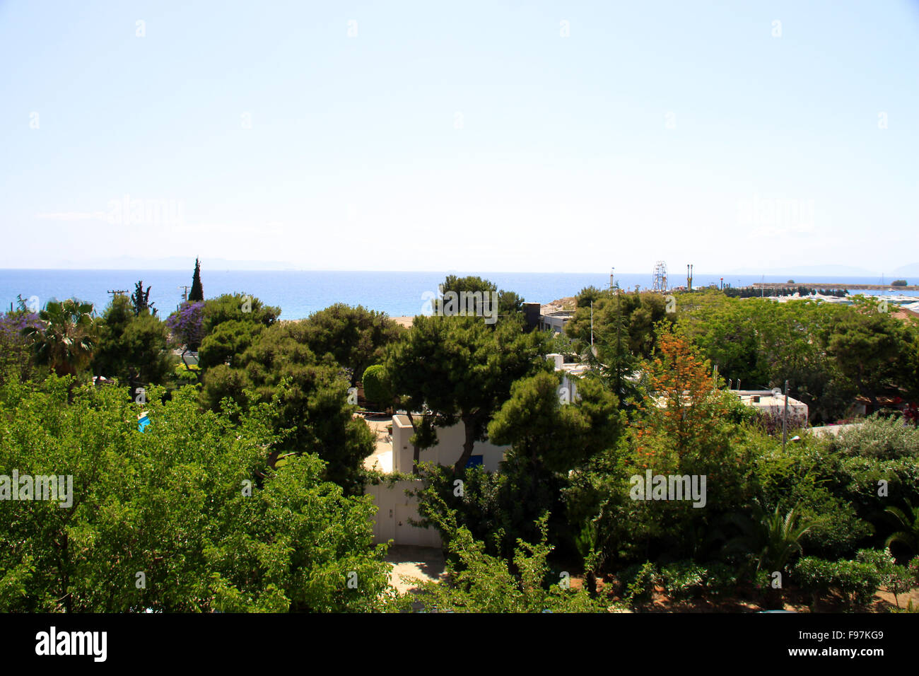 beautiful Greek landscape Stock Photo - Alamy