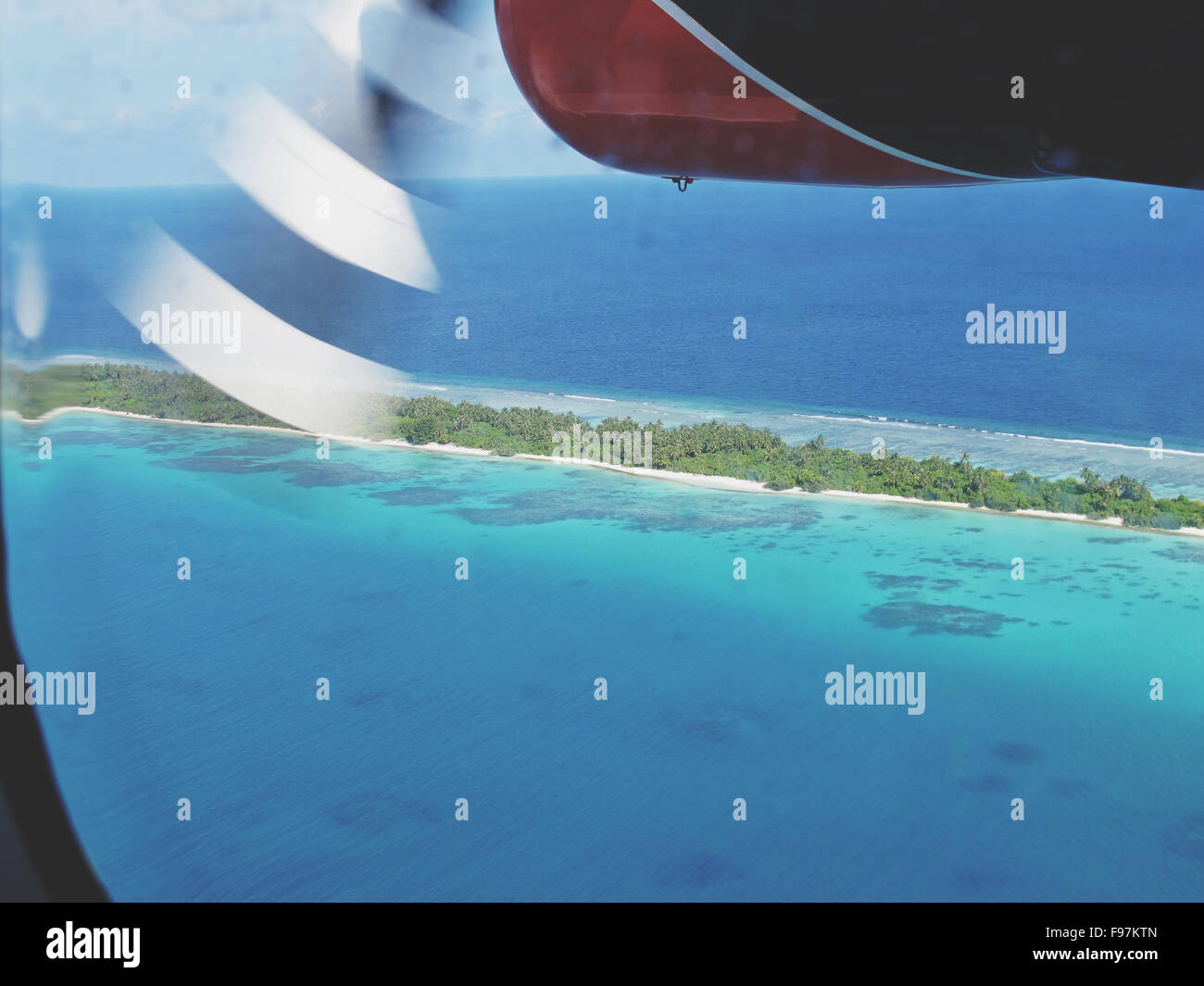 Maldives male atoll aerial hi-res stock photography and images - Alamy
