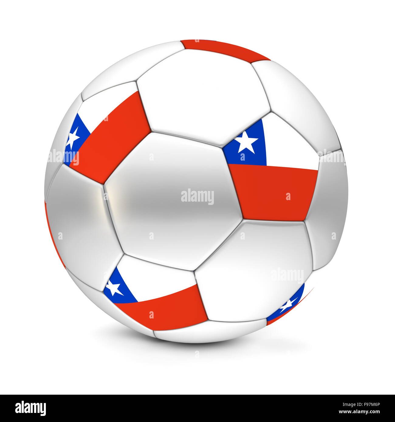 Soccer Ball/Football Chile Stock Photo - Alamy