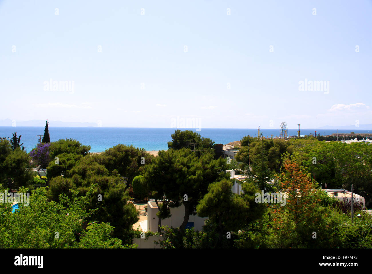 beautiful Greek landscape Stock Photo - Alamy