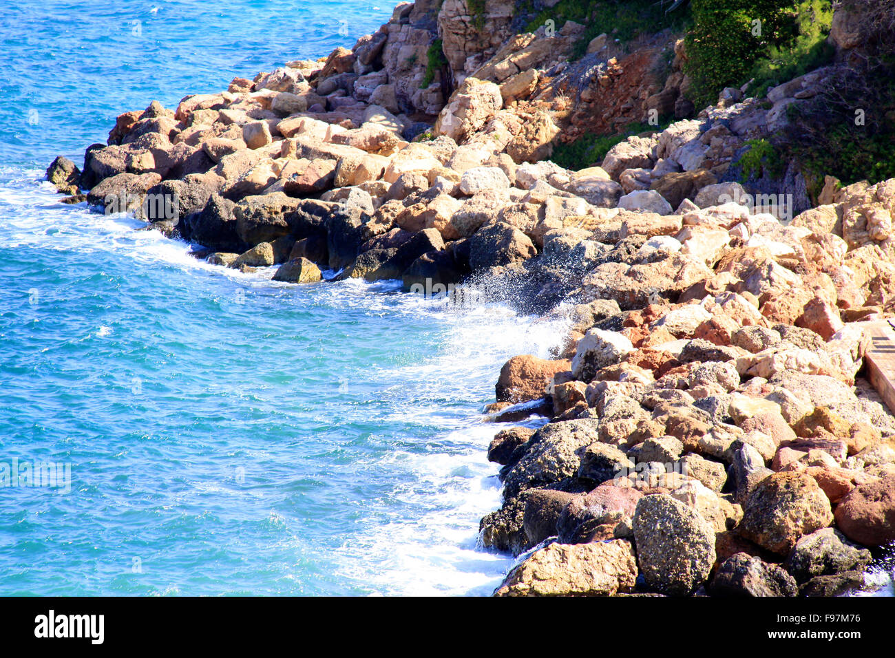 beautiful Greek landscape Stock Photo - Alamy