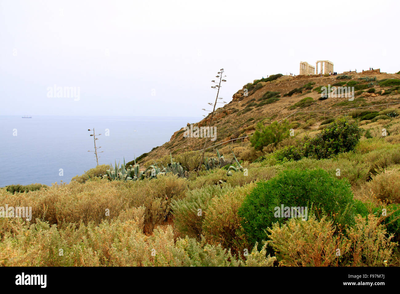 beautiful Greek landscape Stock Photo - Alamy