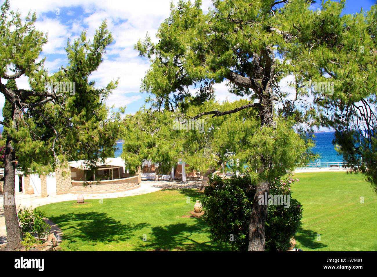 beautiful Greek landscape Stock Photo - Alamy