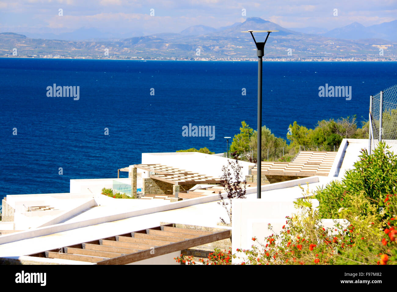 beautiful Greek landscape Stock Photo - Alamy