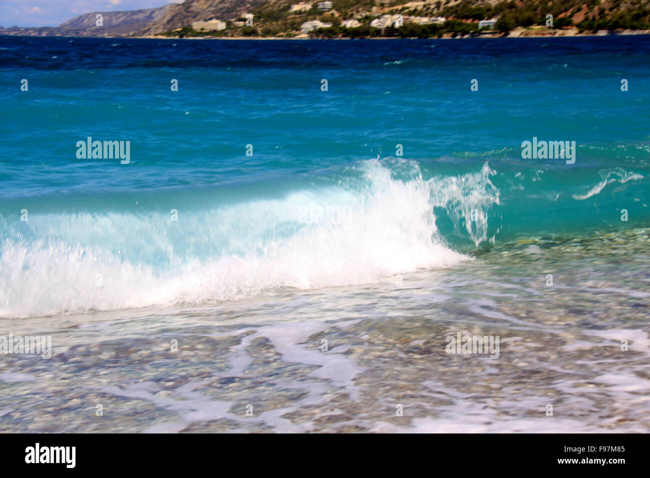beautiful Greek landscape Stock Photo - Alamy