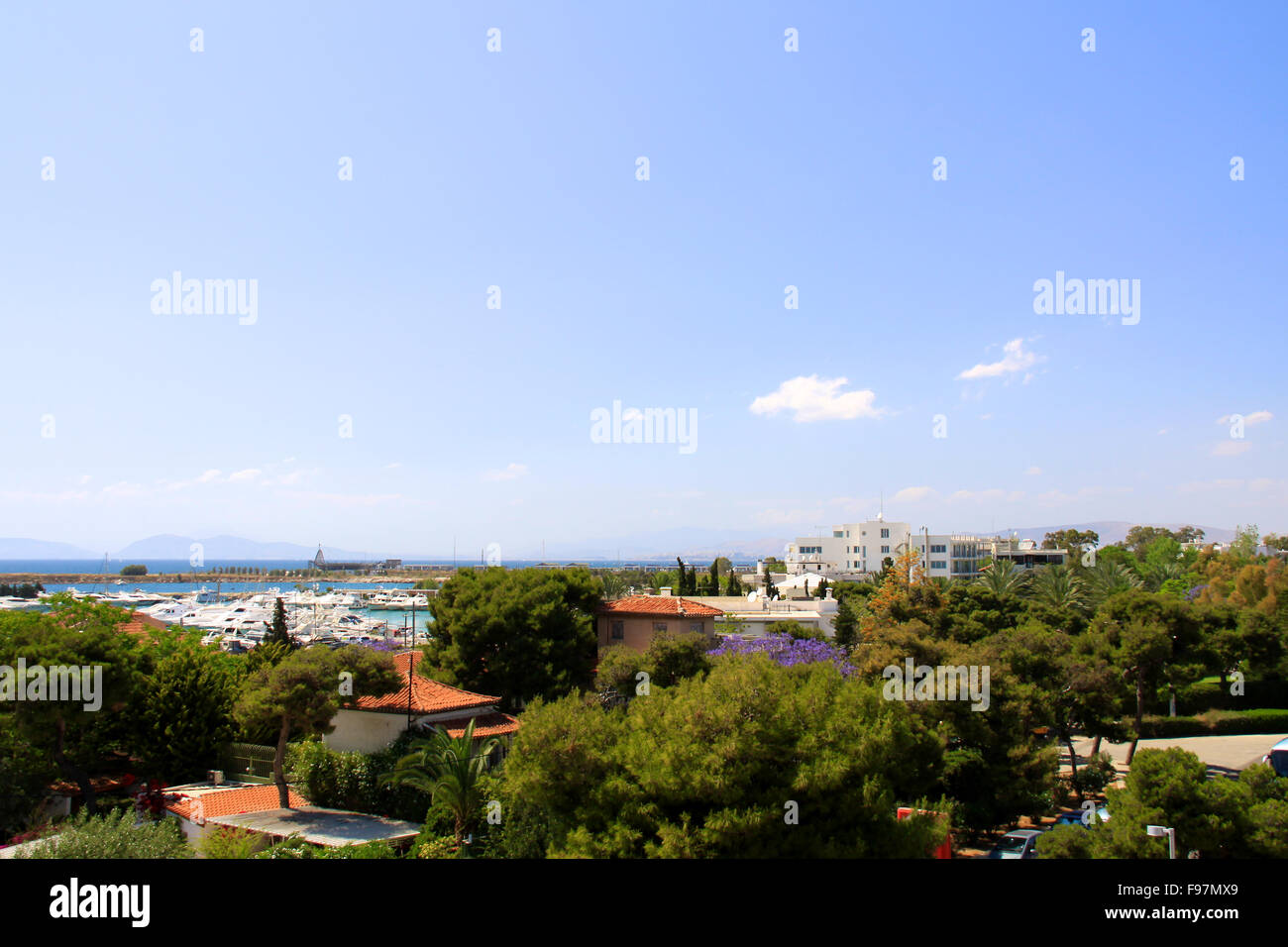 beautiful Greek landscape Stock Photo - Alamy