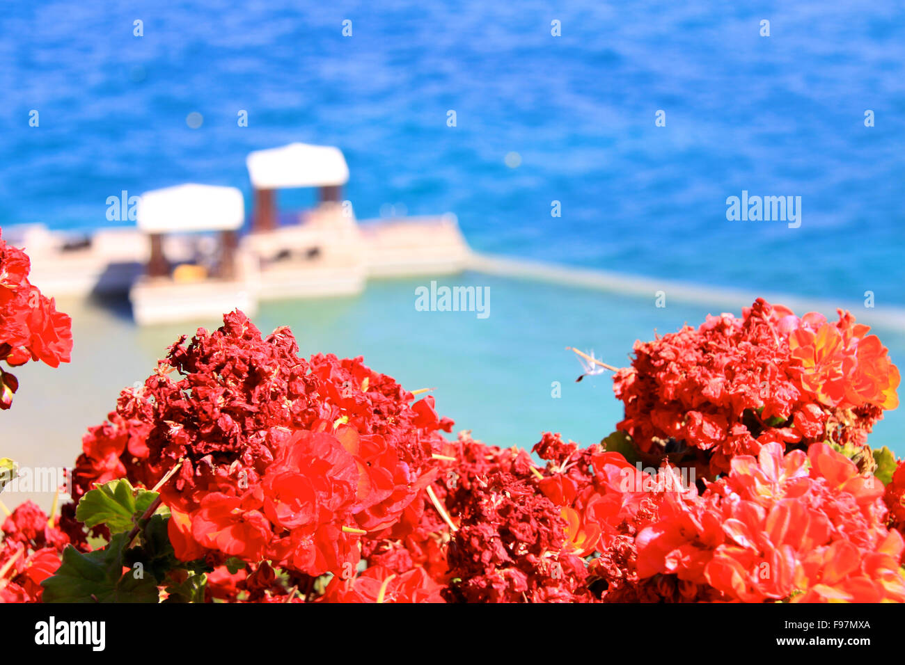 beautiful Greek landscape Stock Photo - Alamy