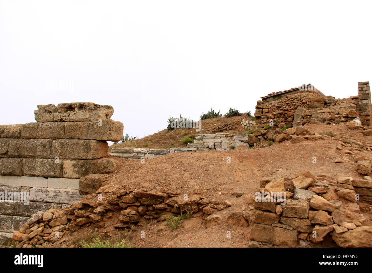 beautiful Greek landscape Stock Photo - Alamy