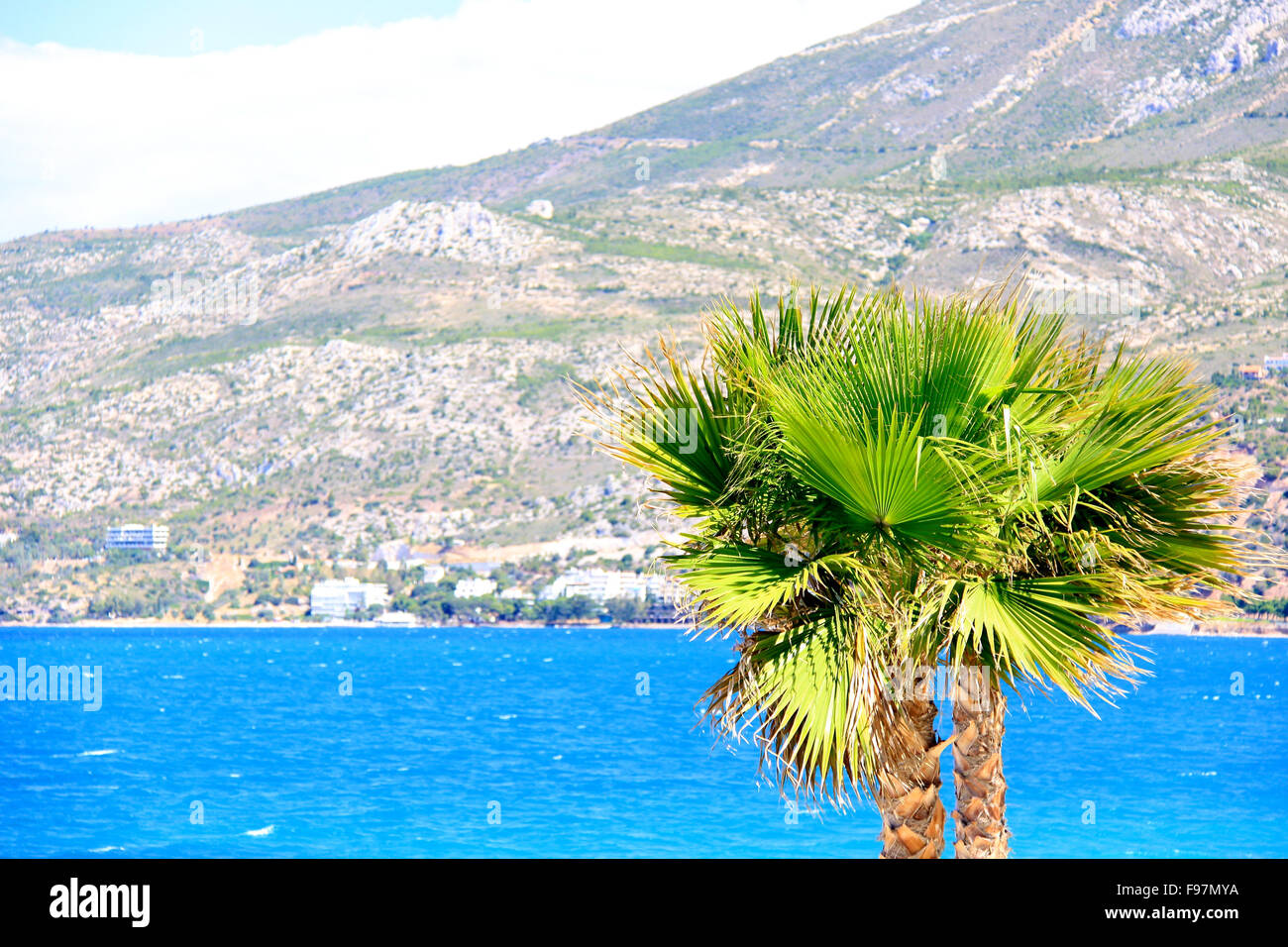 beautiful Greek landscape Stock Photo - Alamy