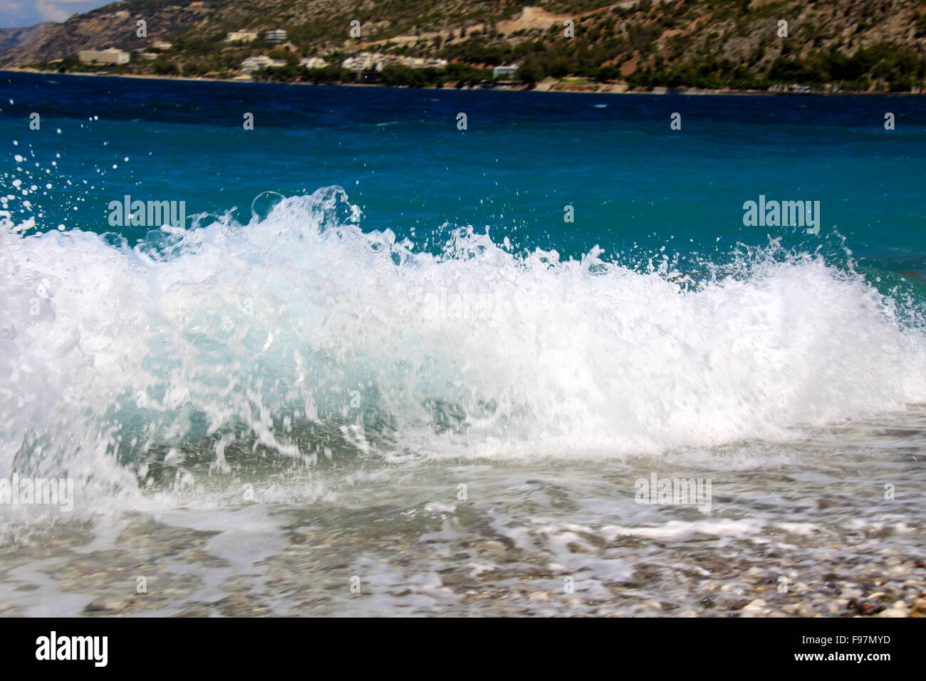 beautiful Greek landscape Stock Photo - Alamy