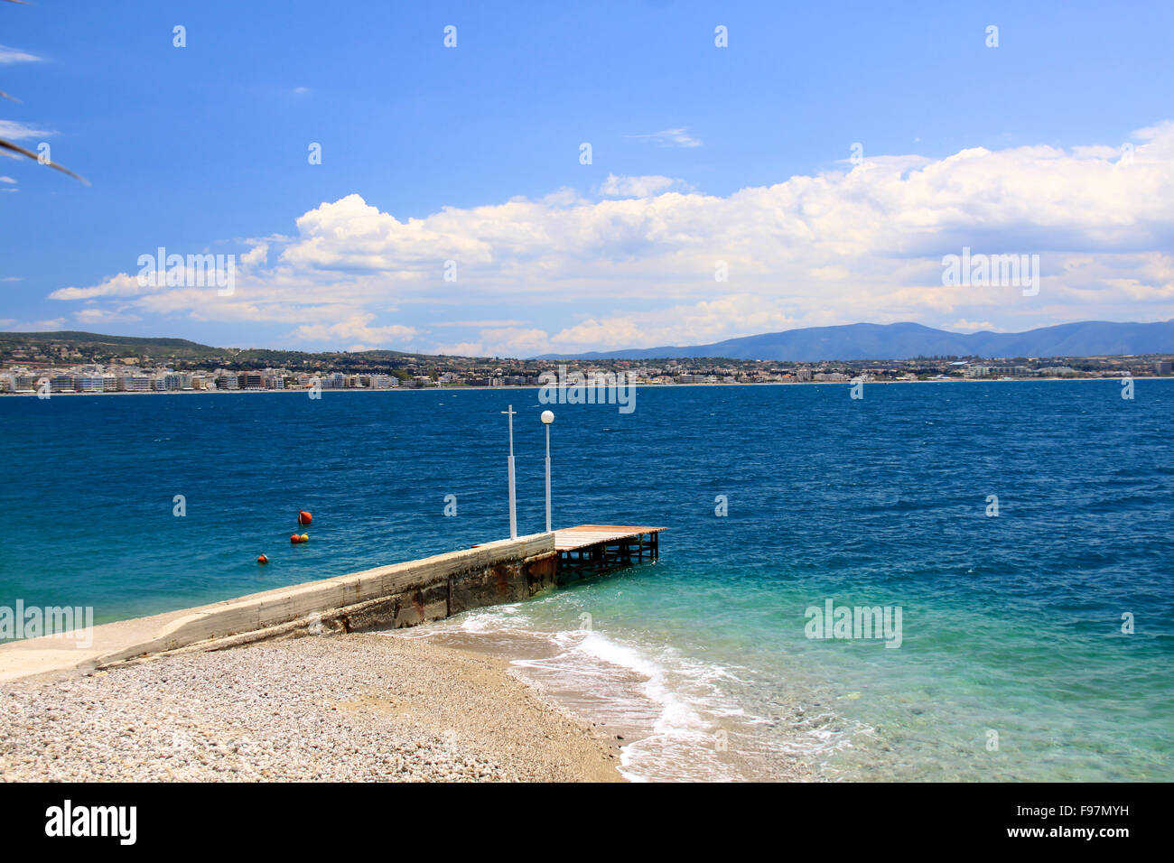 beautiful Greek landscape Stock Photo - Alamy