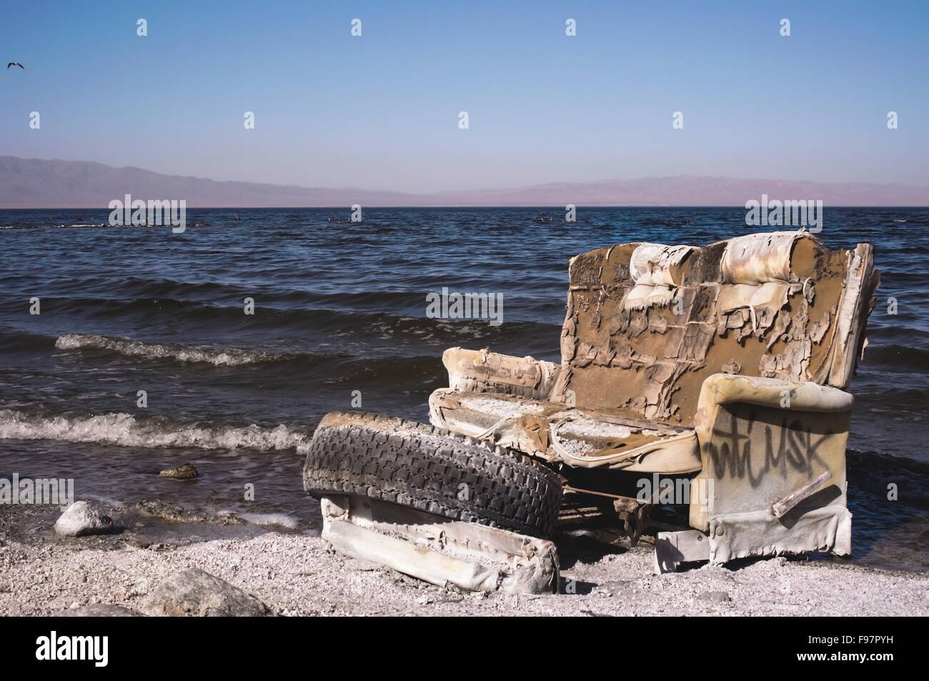 Sofa on the beach hi-res stock photography and images - Alamy