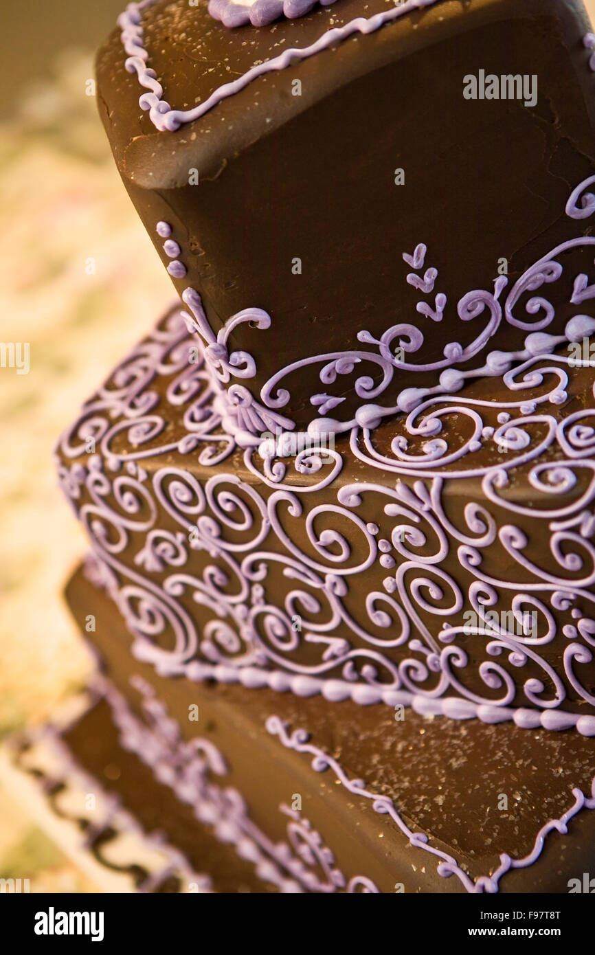Square Wedding Cake Designs