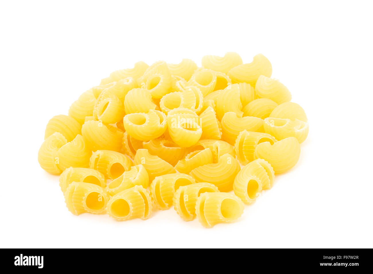 Group of pasta pieces on white background Stock Photo - Alamy