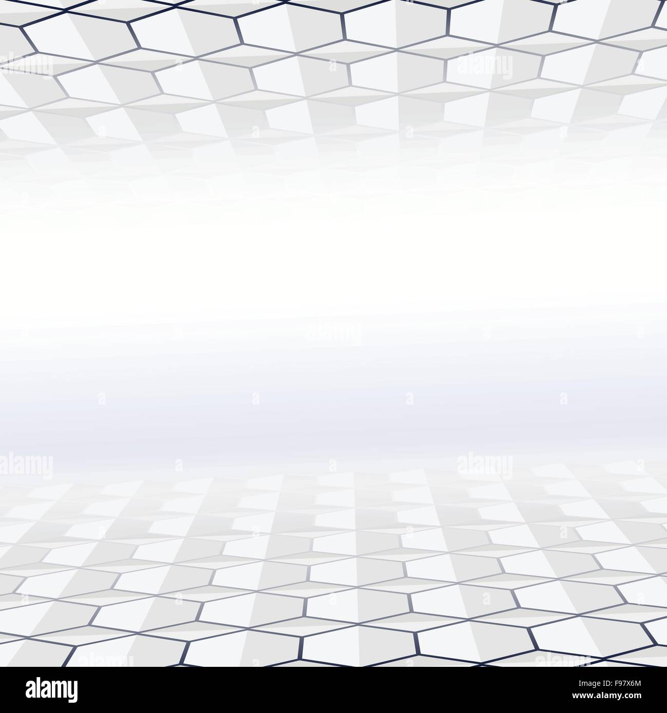 Tiled ceiling perspective Stock Vector Images - Alamy