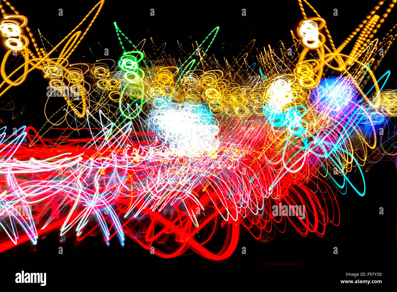 Yellow Sodium Vapor Lights