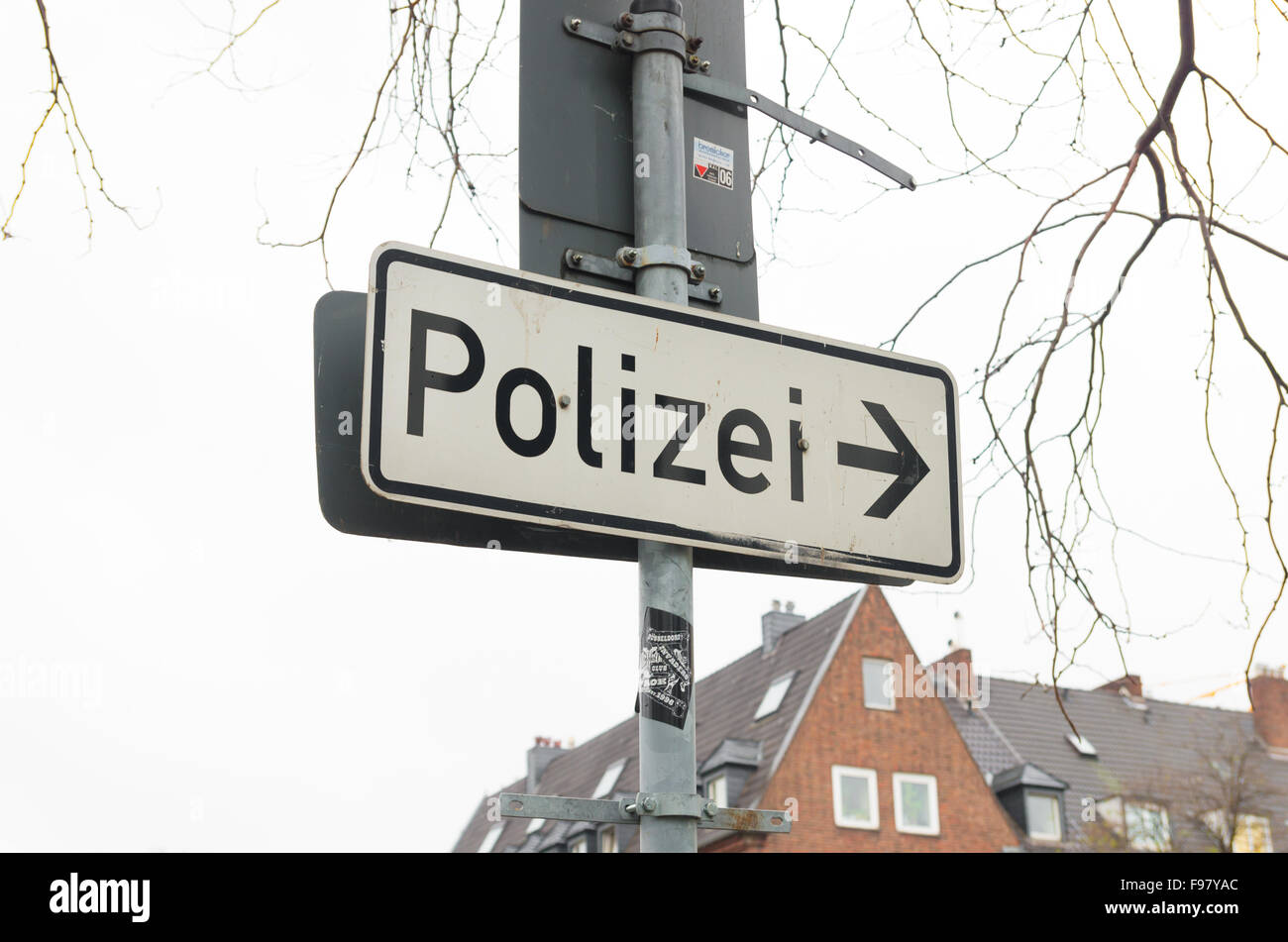 City police sign hi-res stock photography and images - Alamy