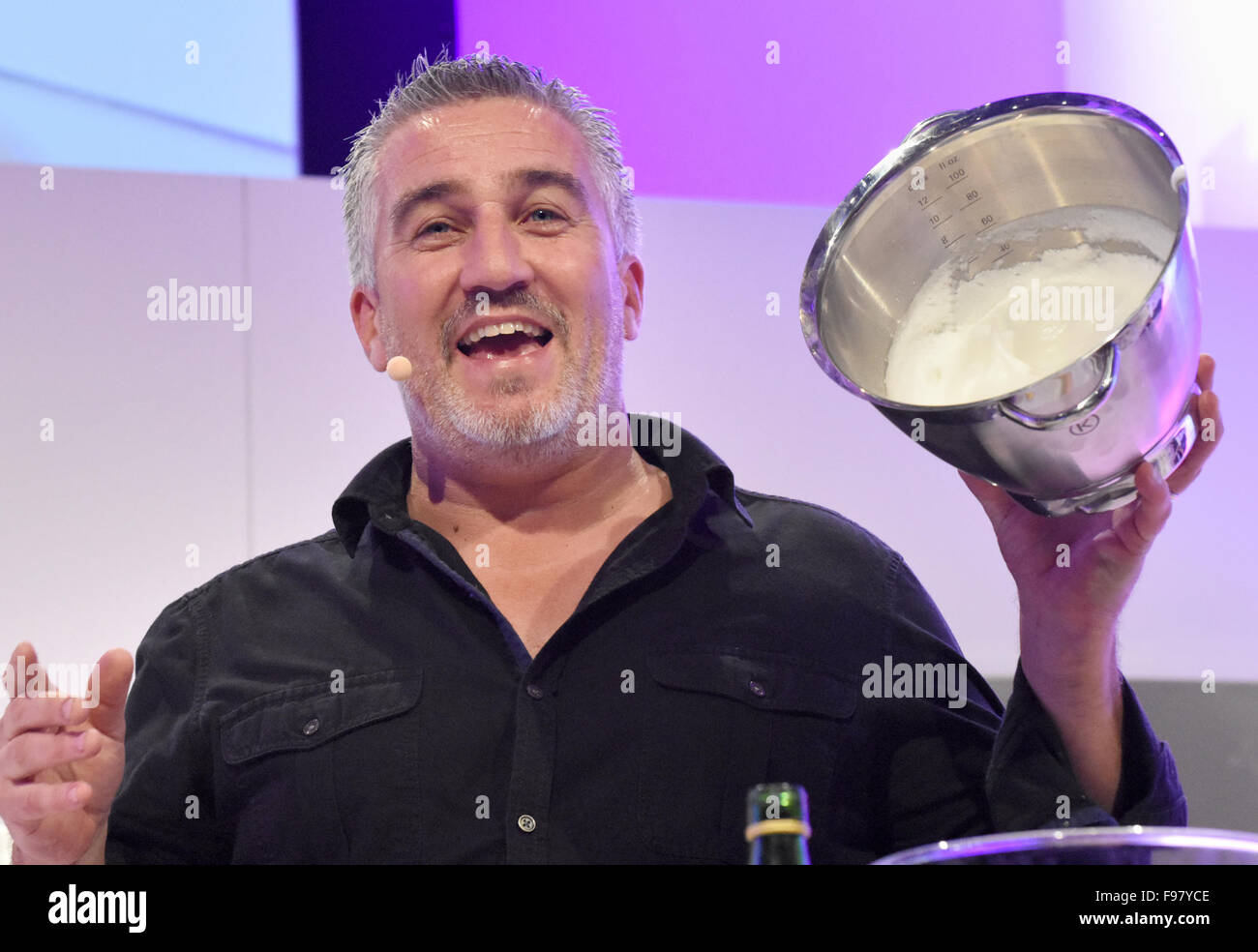 BBC Good Food Bakes & Cakes Show at Olympia, Lonodn Featuring: Paul ...