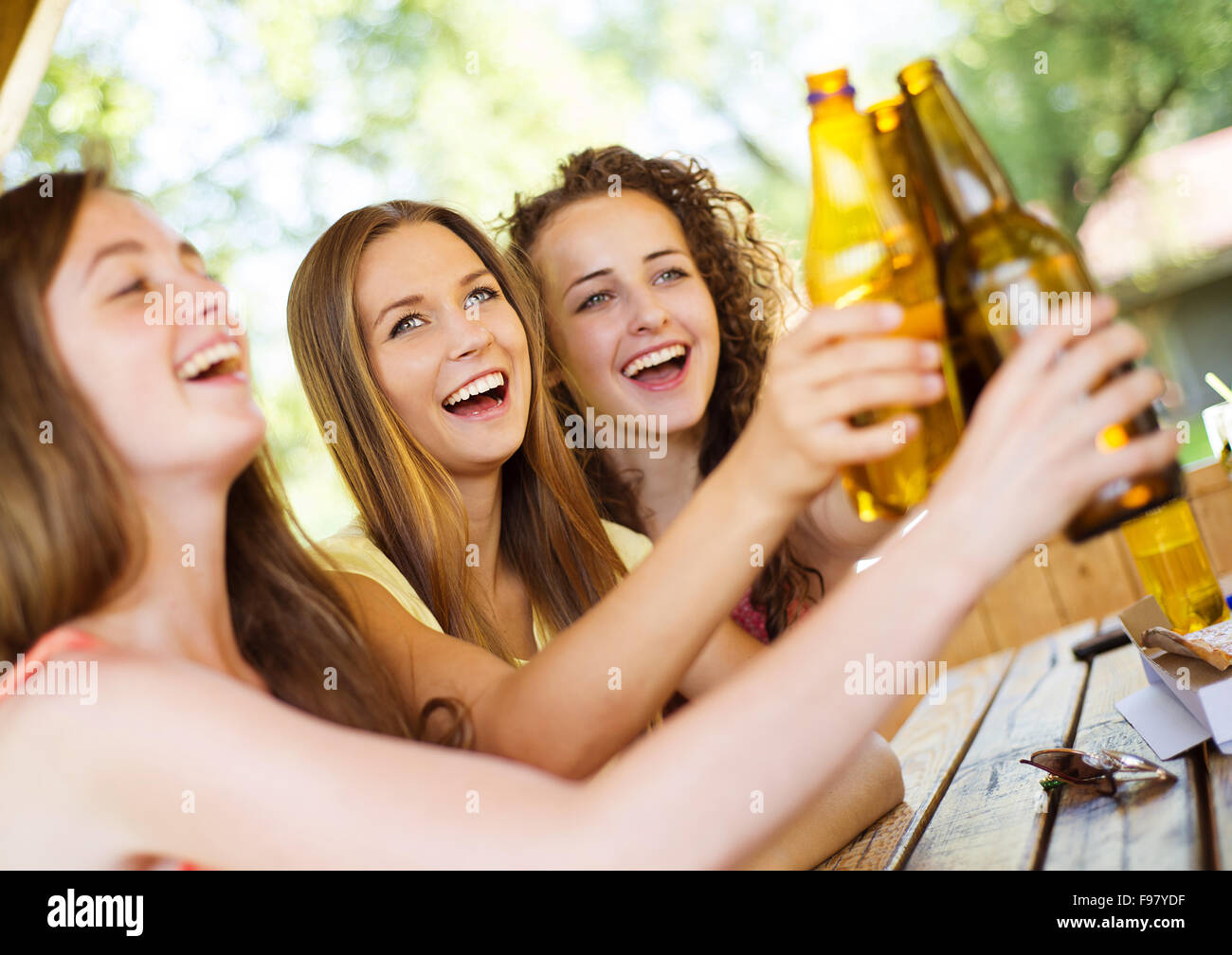 Drinking Beer With Friends