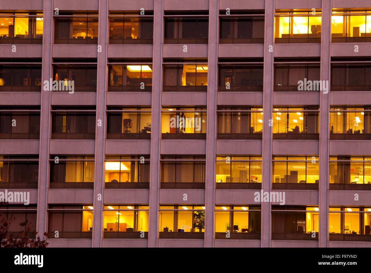 Office Buildings, Downtown, Los Angeles, California Stock Photo - Alamy
