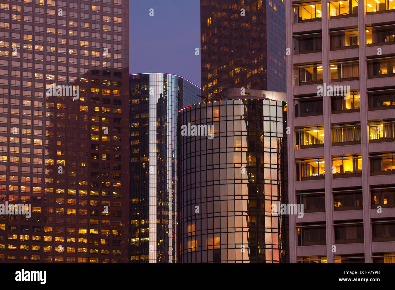 Office Buildings, Downtown, Los Angeles, California Stock Photo - Alamy
