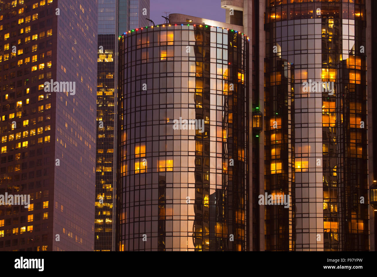 Office Buildings, Downtown, Los Angeles, California Stock Photo - Alamy