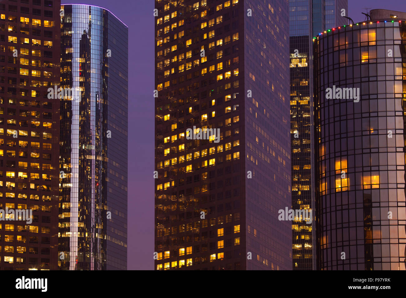Office Buildings, Downtown, Los Angeles, California Stock Photo - Alamy