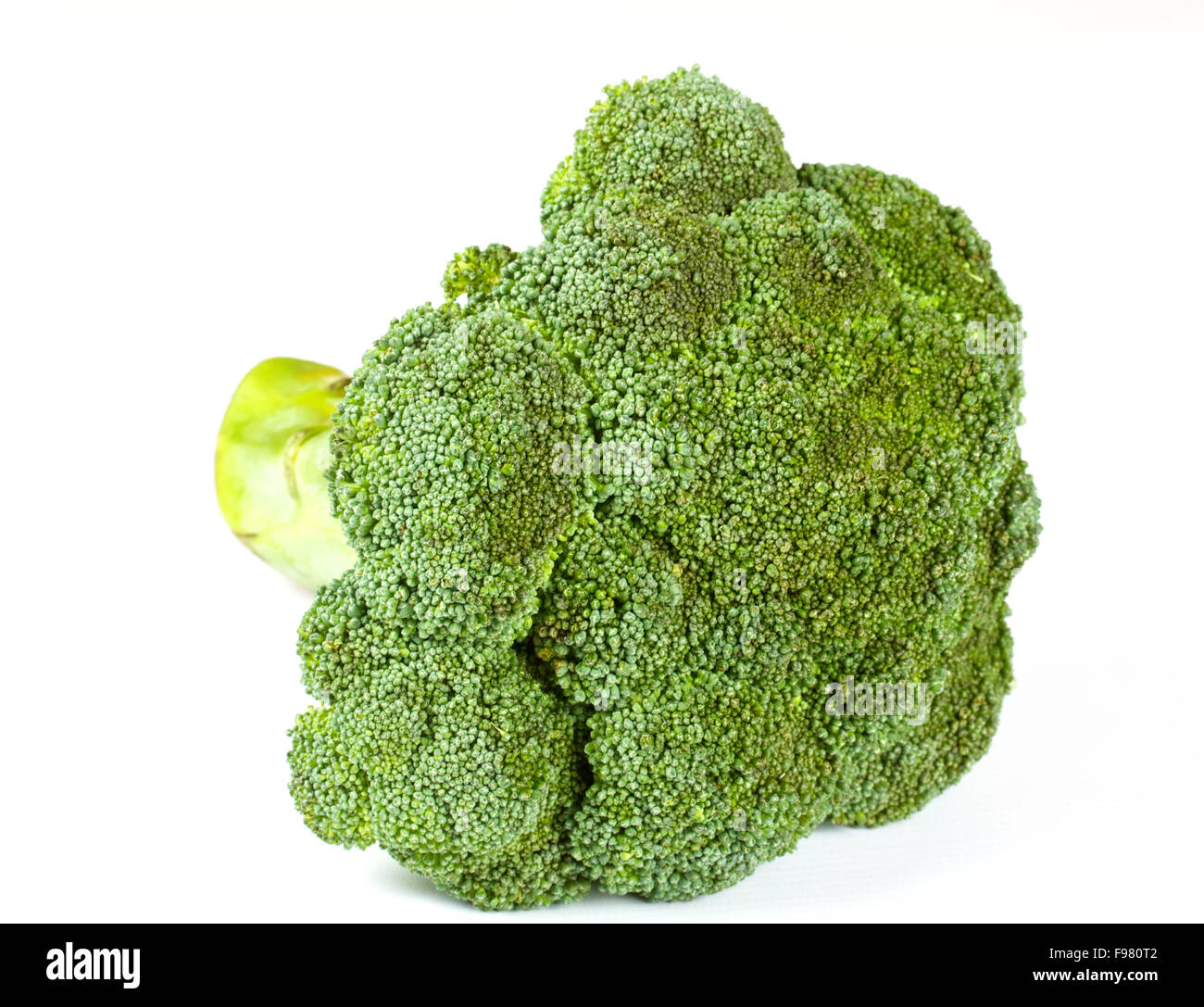 Fresh, Raw, Green Broccoli Pieces, Cut and Ready to Eat Stock Photo - Alamy