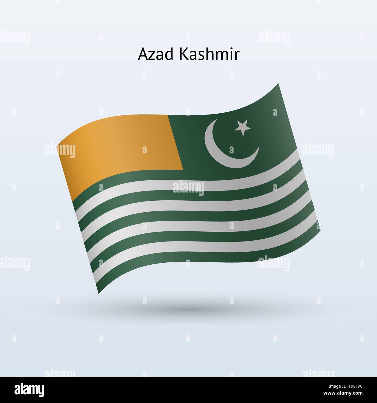 Azad kashmir flag hi-res stock photography and images - Alamy