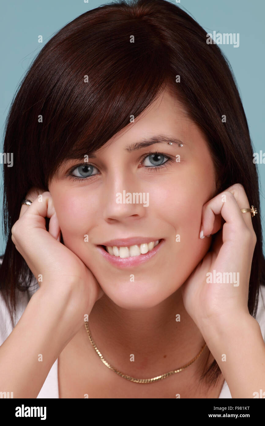 cute girl portrait Stock Photo - Alamy