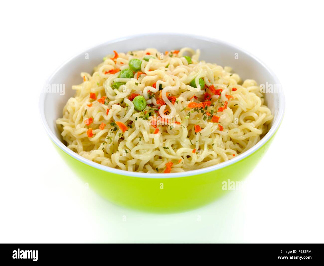 Cooked Instant Noodles Stock Photo - Alamy