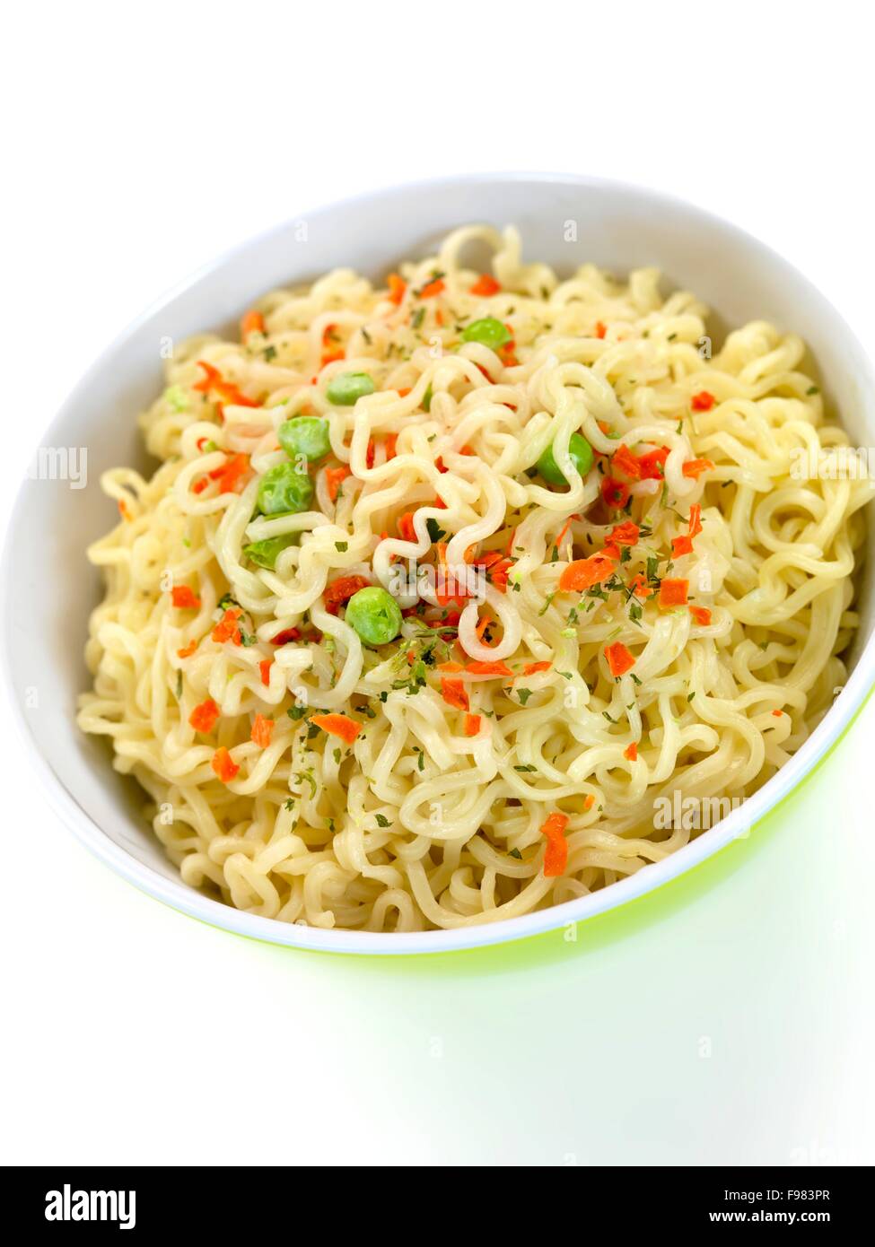 Cooked Instant Noodles Stock Photo - Alamy