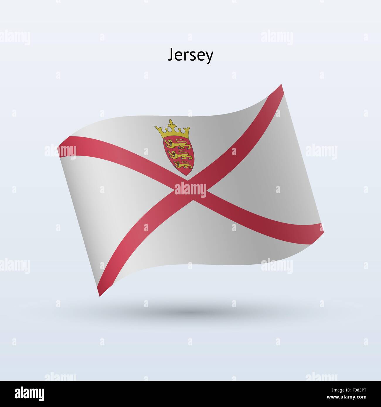 Jersey flag hi-res stock photography and images - Alamy