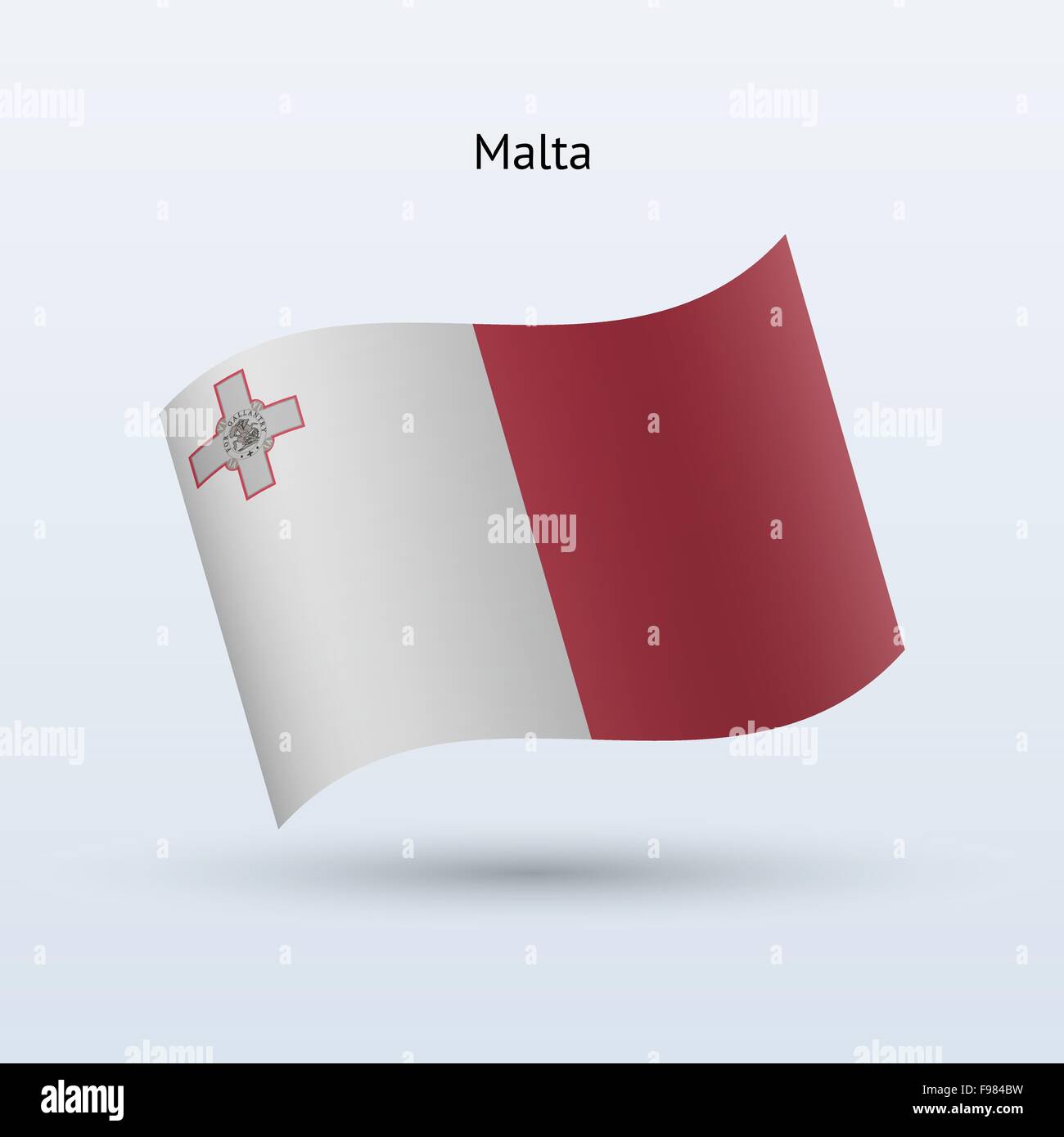 Flying form malta Stock Vector Images - Alamy