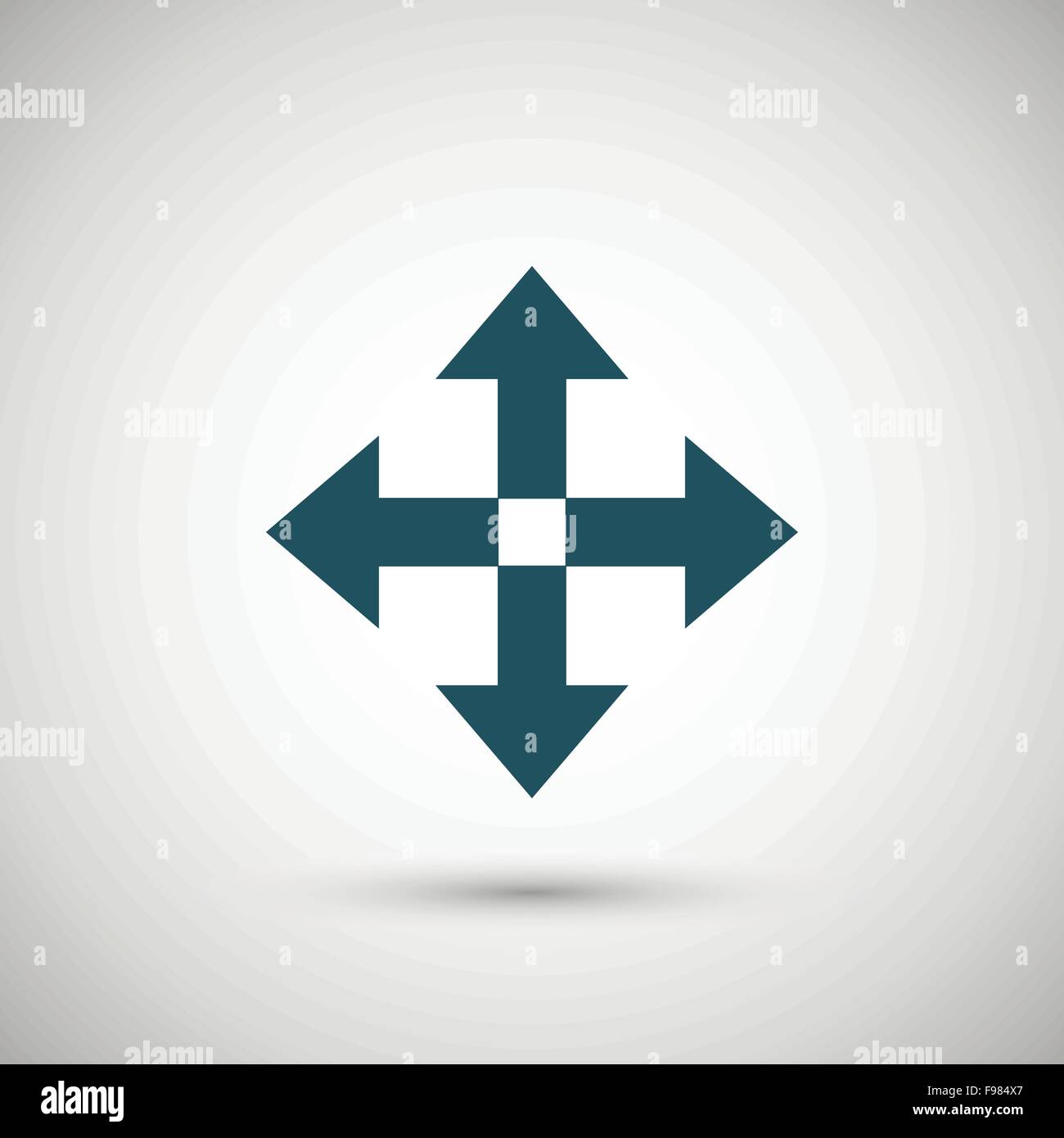 Four blue vector arrow Stock Vector Image & Art - Alamy