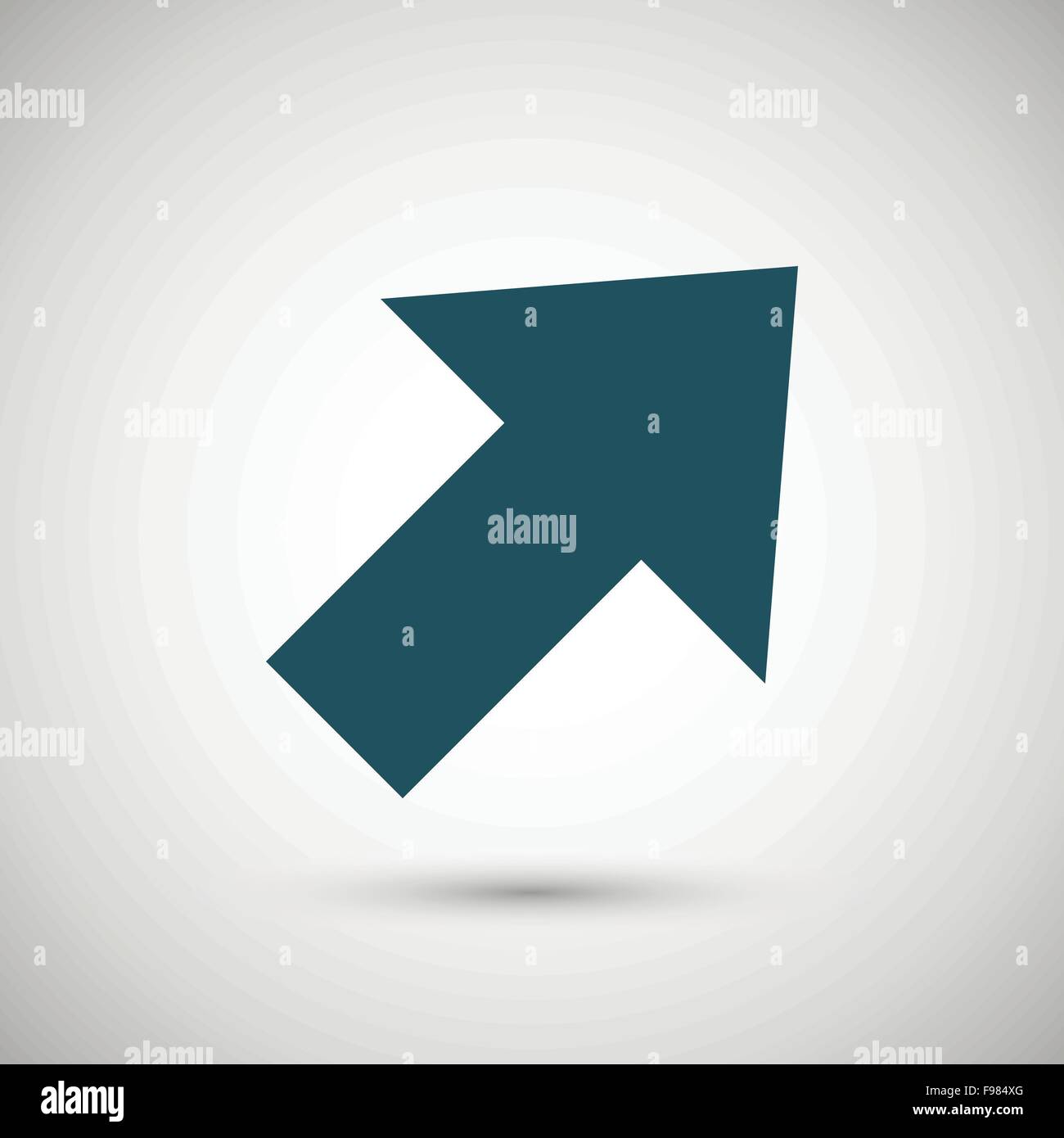 Blue vector arrow Stock Vector Image & Art - Alamy