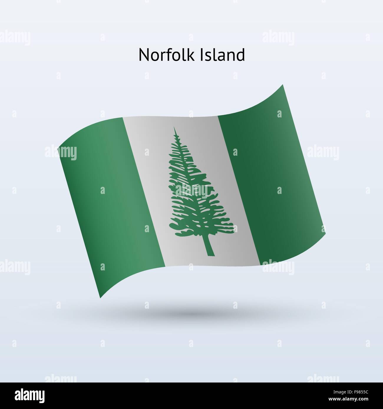 Norfolk island national flag Stock Vector Images - Alamy