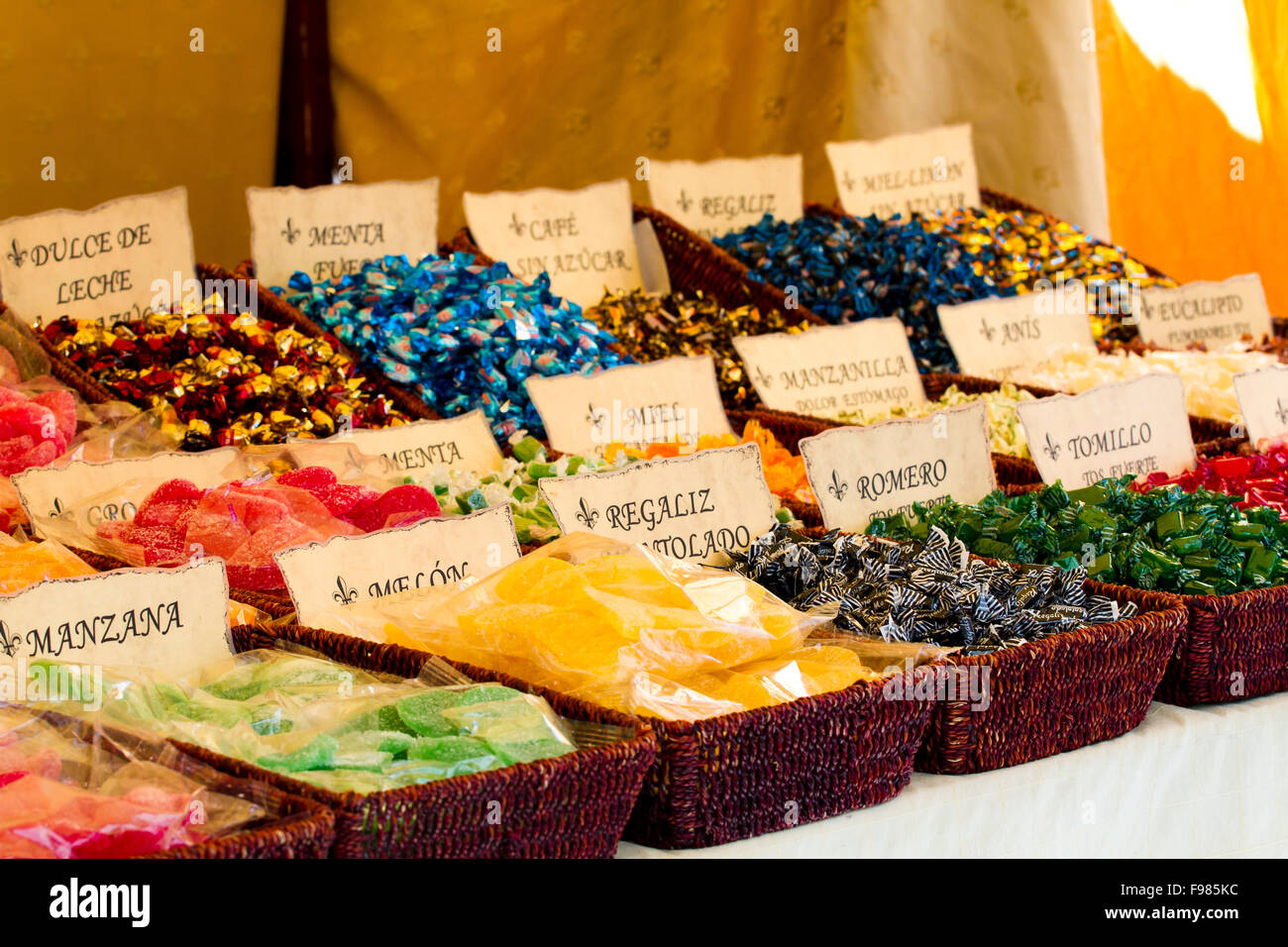 candy street port Stock Photo - Alamy