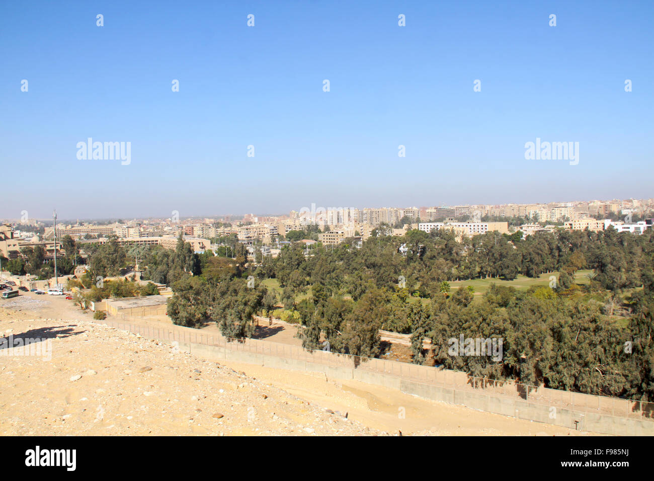 the skyline of Cairo Egypt Stock Photo - Alamy