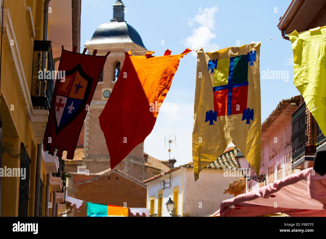 Medieval banner hi-res stock photography and images - Alamy