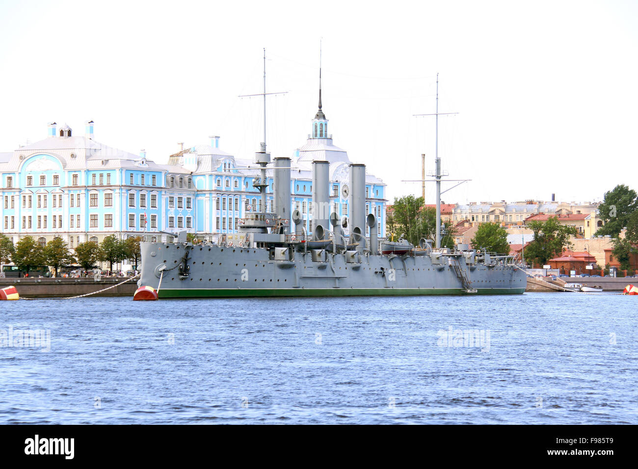 Aurora - symbol of revolution in Russia Stock Photo - Alamy