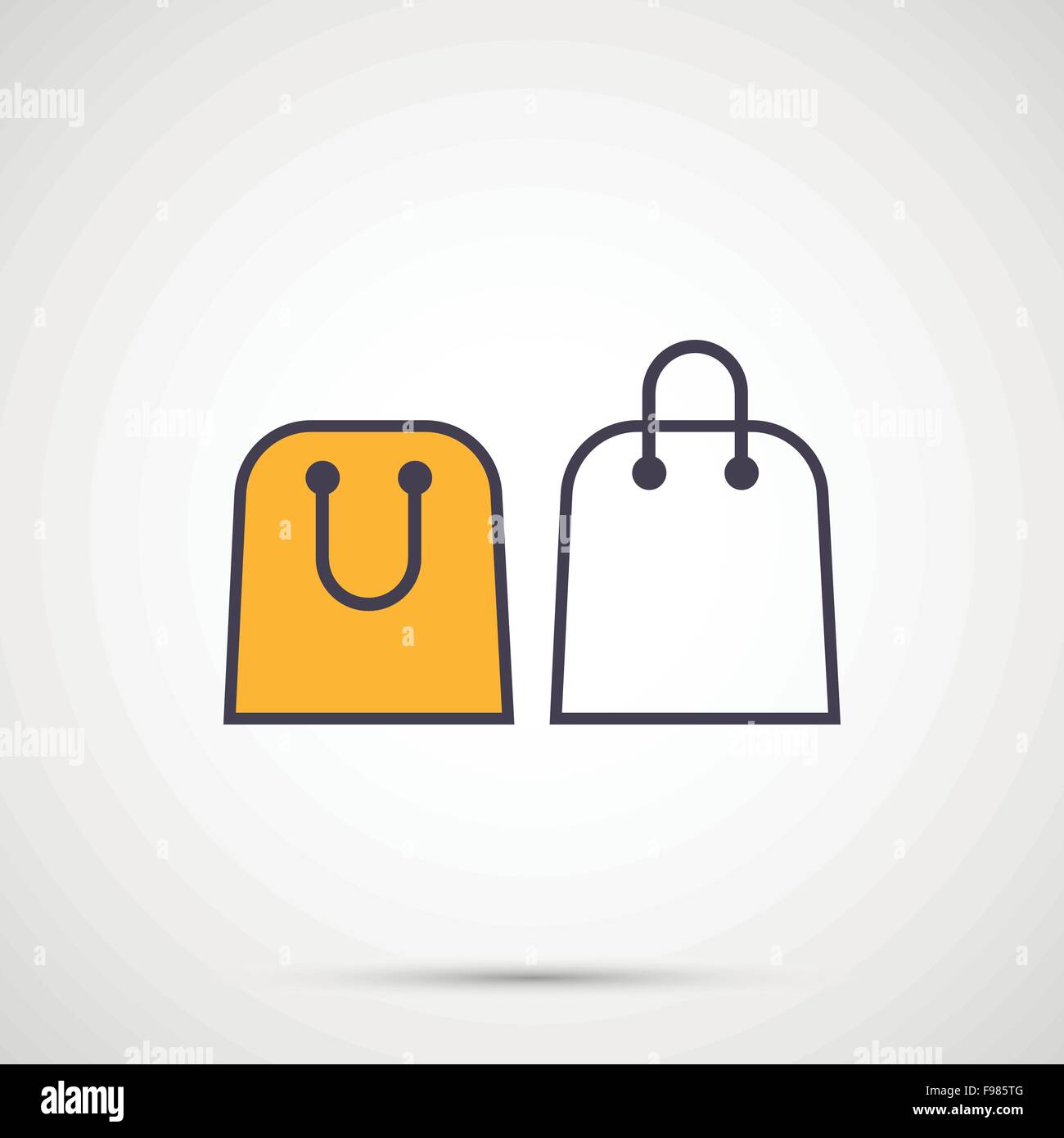 Women bag with handles icon Stock Vector Image & Art - Alamy