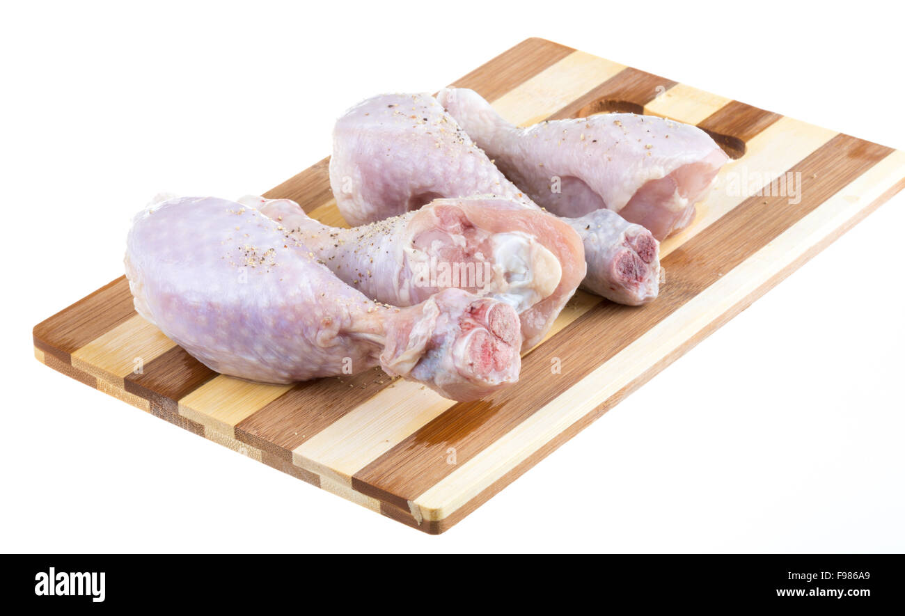 Close up of fresh raw chicken legs Stock Photo - Alamy